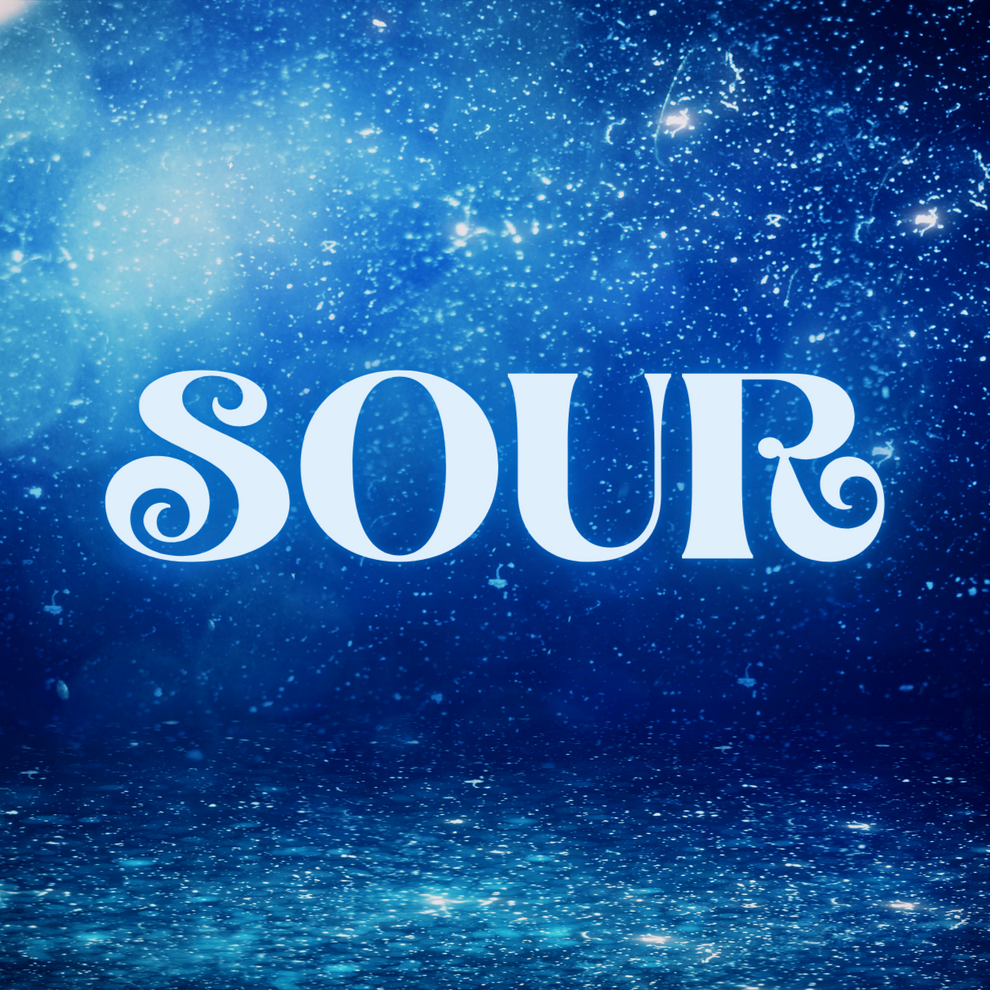 SOUR BLUE RASPBERRY Zero Calorie Sugar Free Drink Mix, Stevia Sweetene ...